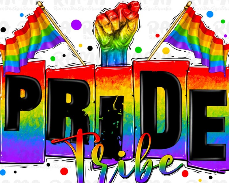 Pride Tribe Png Sublimation Design Download, LGBTQ+ Png, Love is Love ...