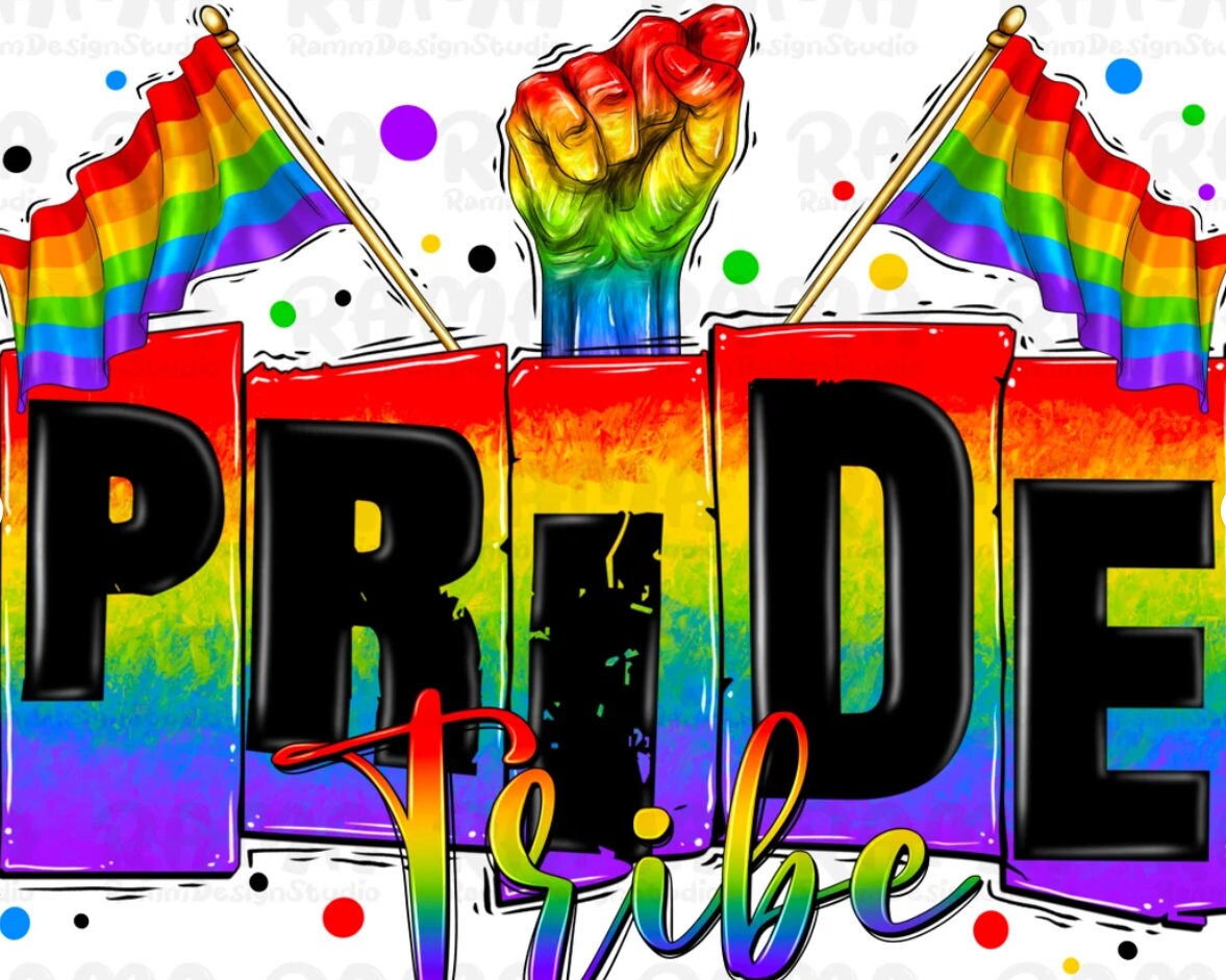 Pride Tribe Png Sublimation Design Download, LGBTQ Png, Love is Love ...