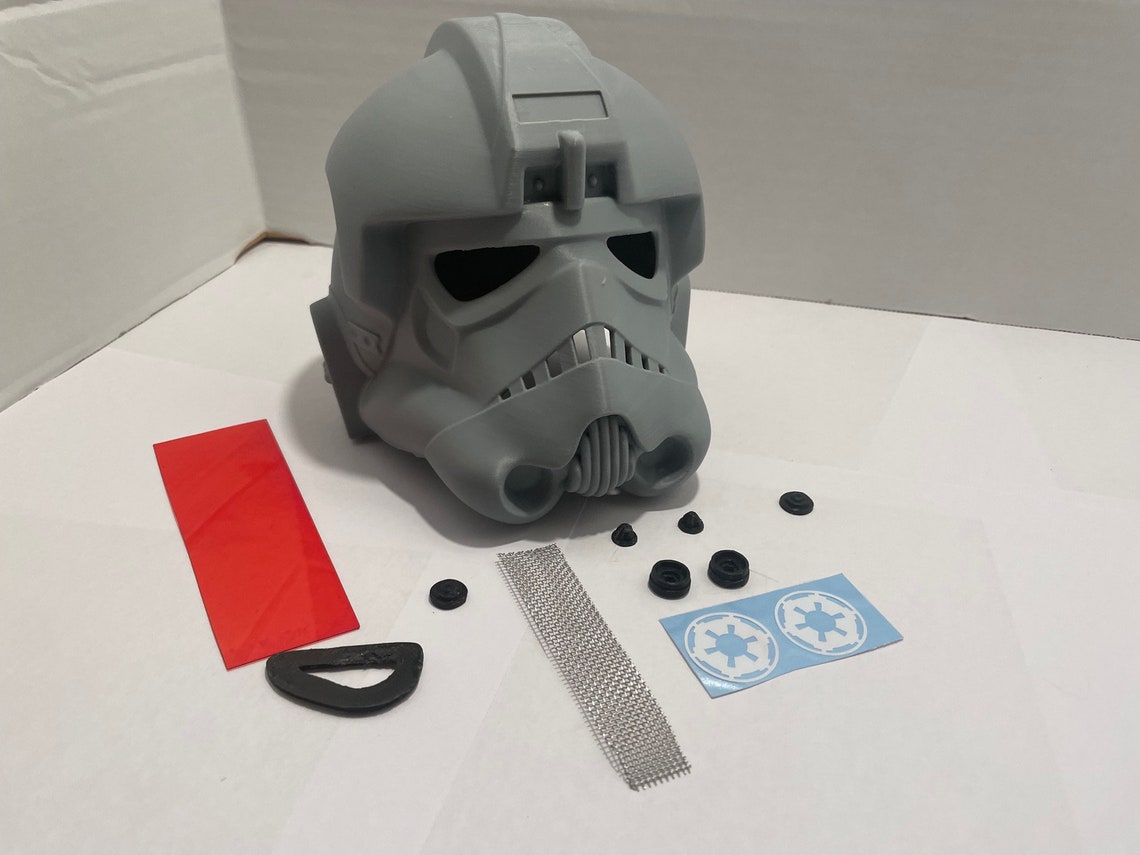1/2 Scale Star Wars Tie Fighter/inferno Squad Mini Helmet Kit - Etsy