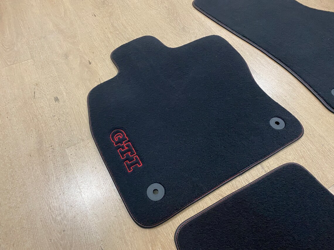 Floor Car Mat for Volkswagen Golf 7 GTI 2013-2020 , Embroidery Logo ...