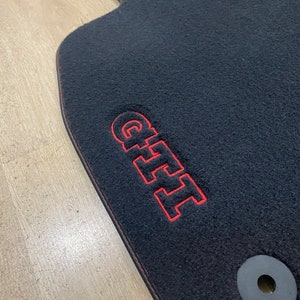 Floor Car Mat for Volkswagen Golf 7 GTI 2013-2020 , Embroidery Logo ...