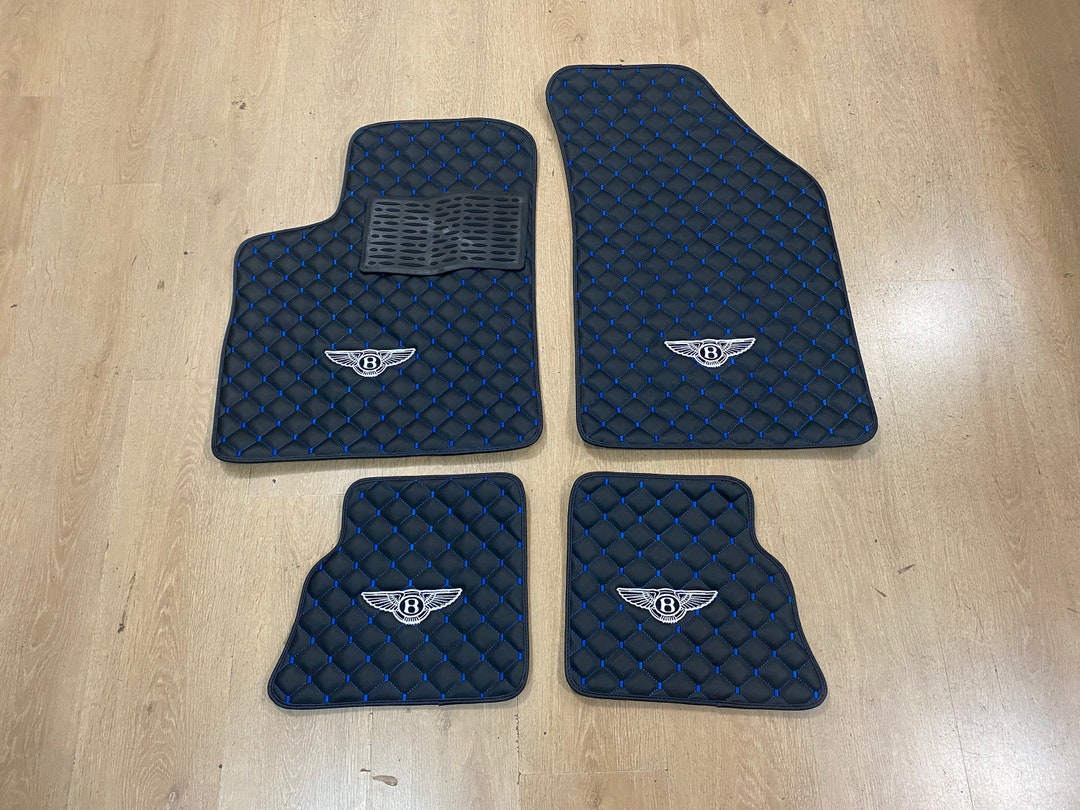 Leather Car Mat for Bentley Continental GTC 2003-2011 , Embroidery Logo ...