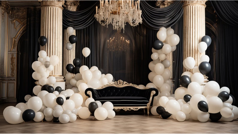 Bundle of 20 New Years Digital Backdrops: Celebration Photography (JPG ...