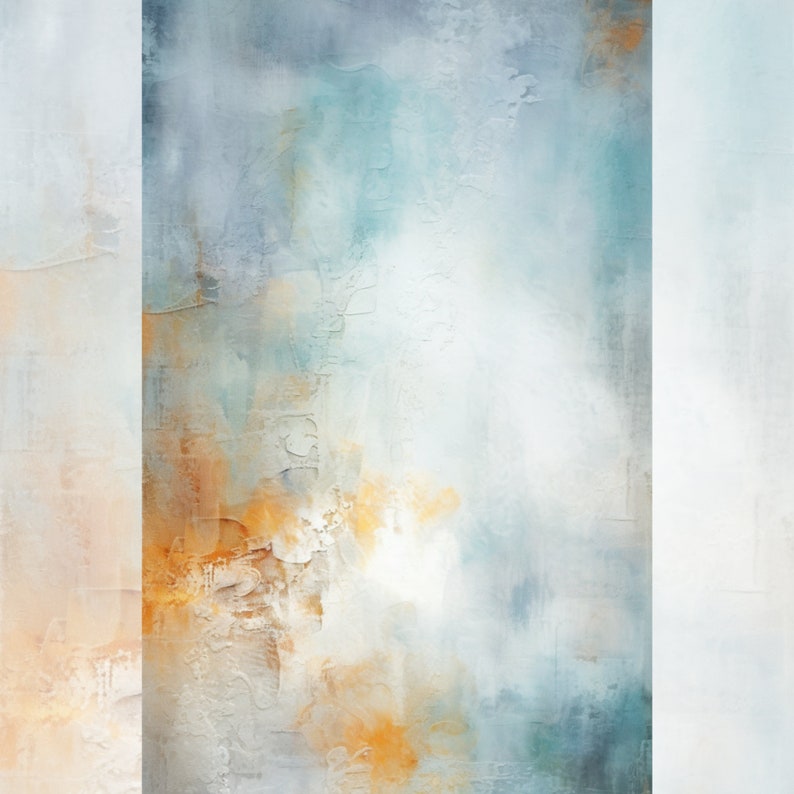 8 Digital Backdrops. Rich Swirls of Blue and Pink With a Hint of Yellow ...