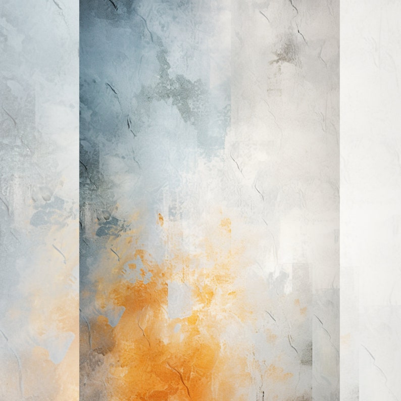 8 Digital Backdrops. Rich Swirls of Blue and Pink With a Hint of Yellow ...