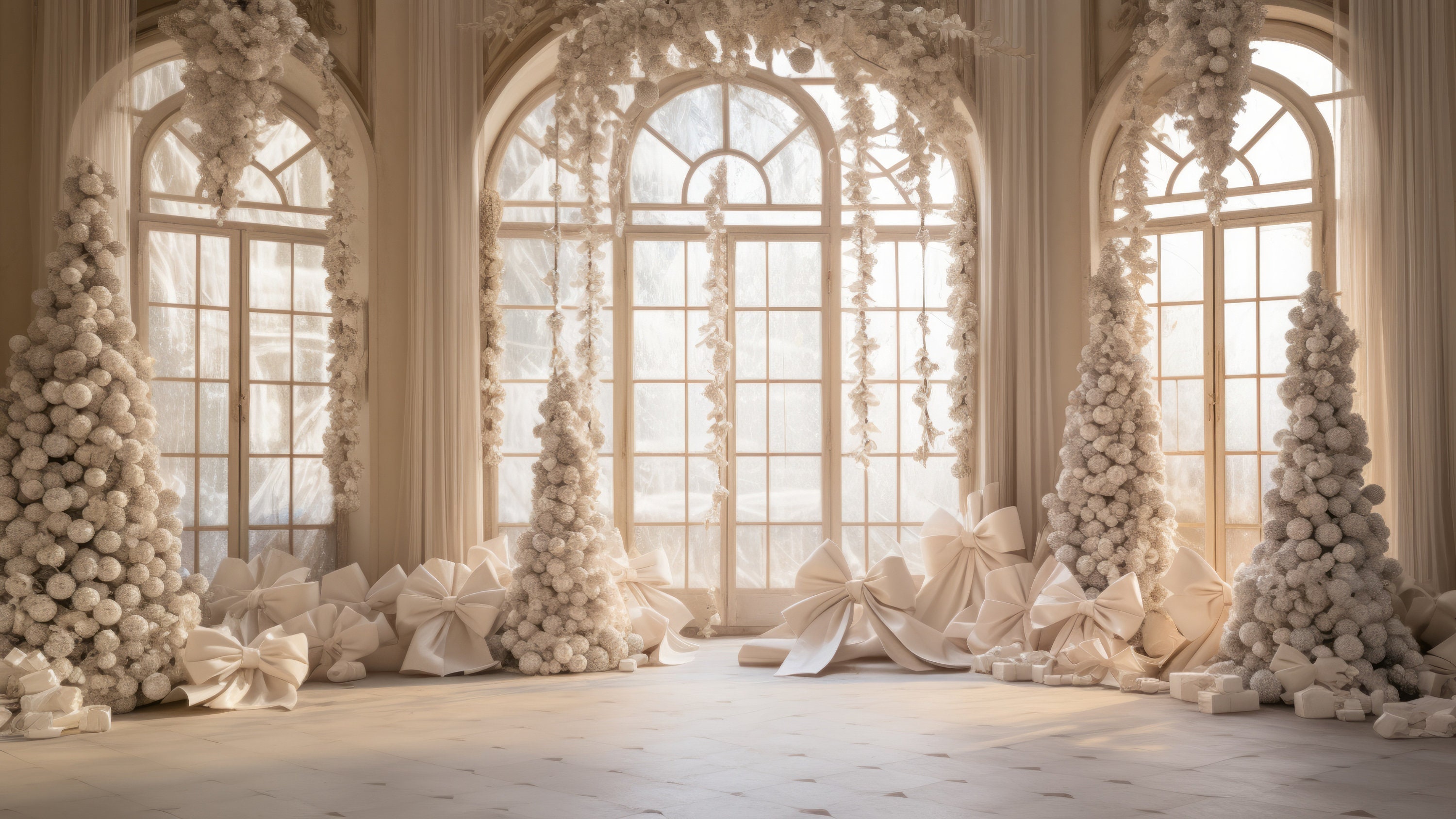 5 Digital Backdrops, Regal Christmas Rooms, Family, Weddings, Maternity ...