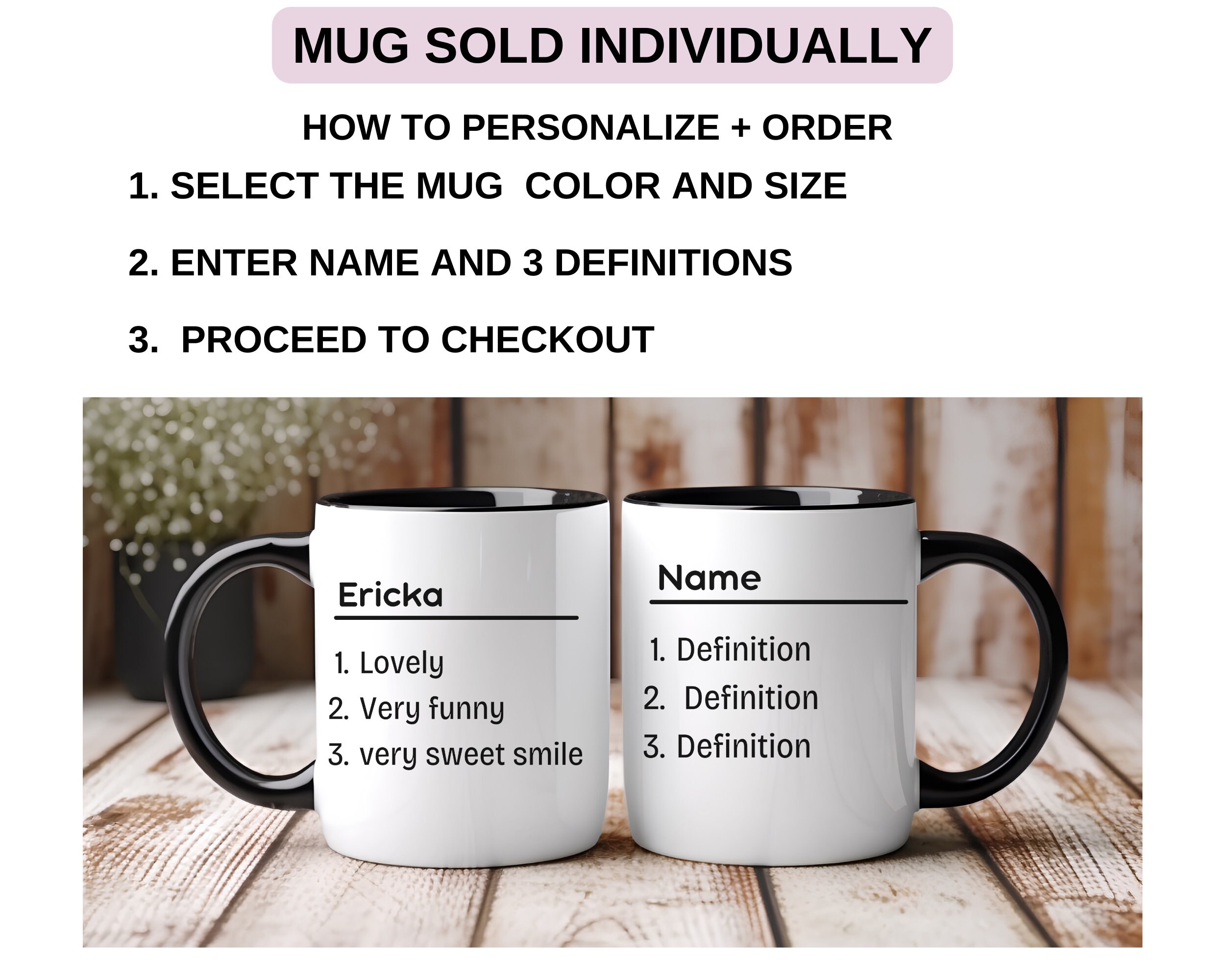 Personalized Name and Definition, Ideas Presents, Birthday Gift ...