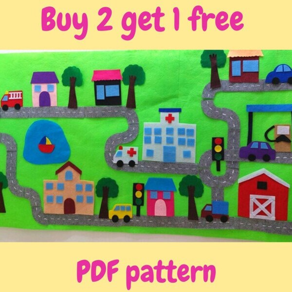 Diy Felt Book - Etsy