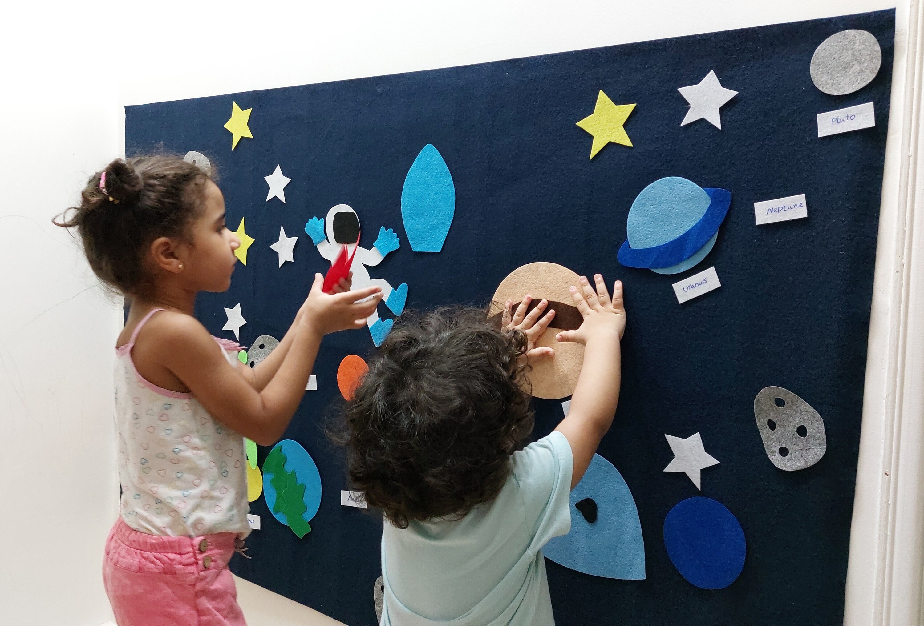 Solar System Feltactivity for Kids / Montessori Activity /outer Space ...