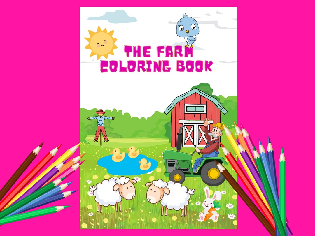 Farm Printable Coloring Pages for Kids // Coloring Book // Print at ...