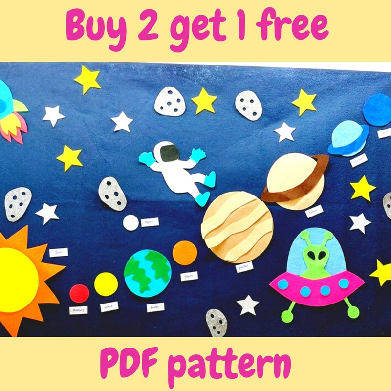 Outer Space Play Mat - Etsy