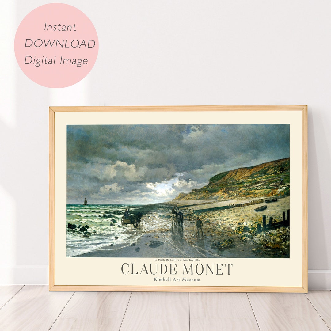 Digital Print, Claude Monet Art, Printable Wall Art, Claude Monet ...