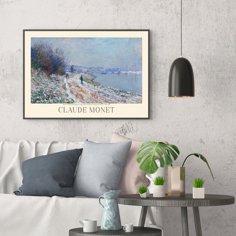 Digital Print, Claude Monet Art, Printable Wall Art, Claude Monet ...