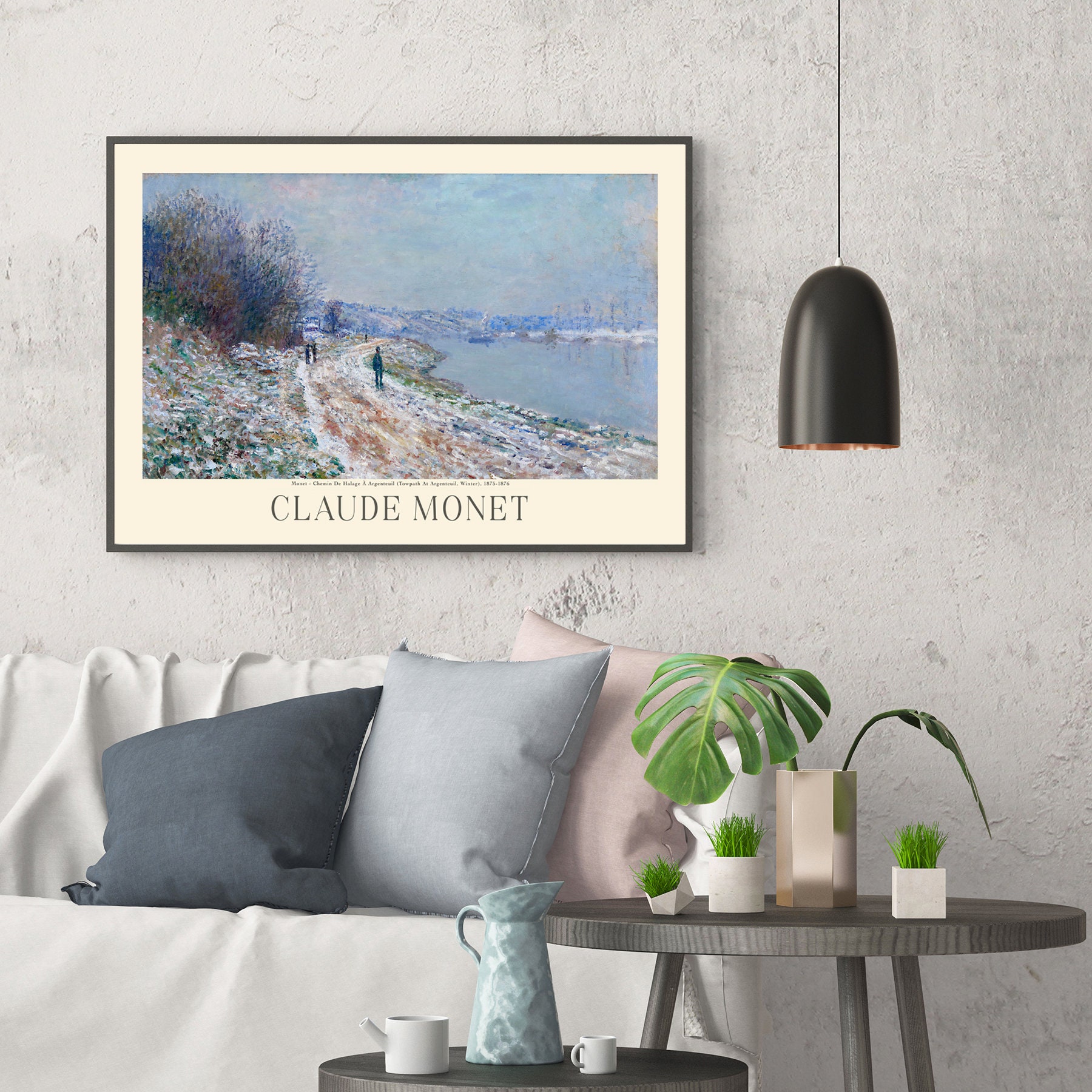 Digital Print, Claude Monet Art, Printable Wall Art, Claude Monet ...
