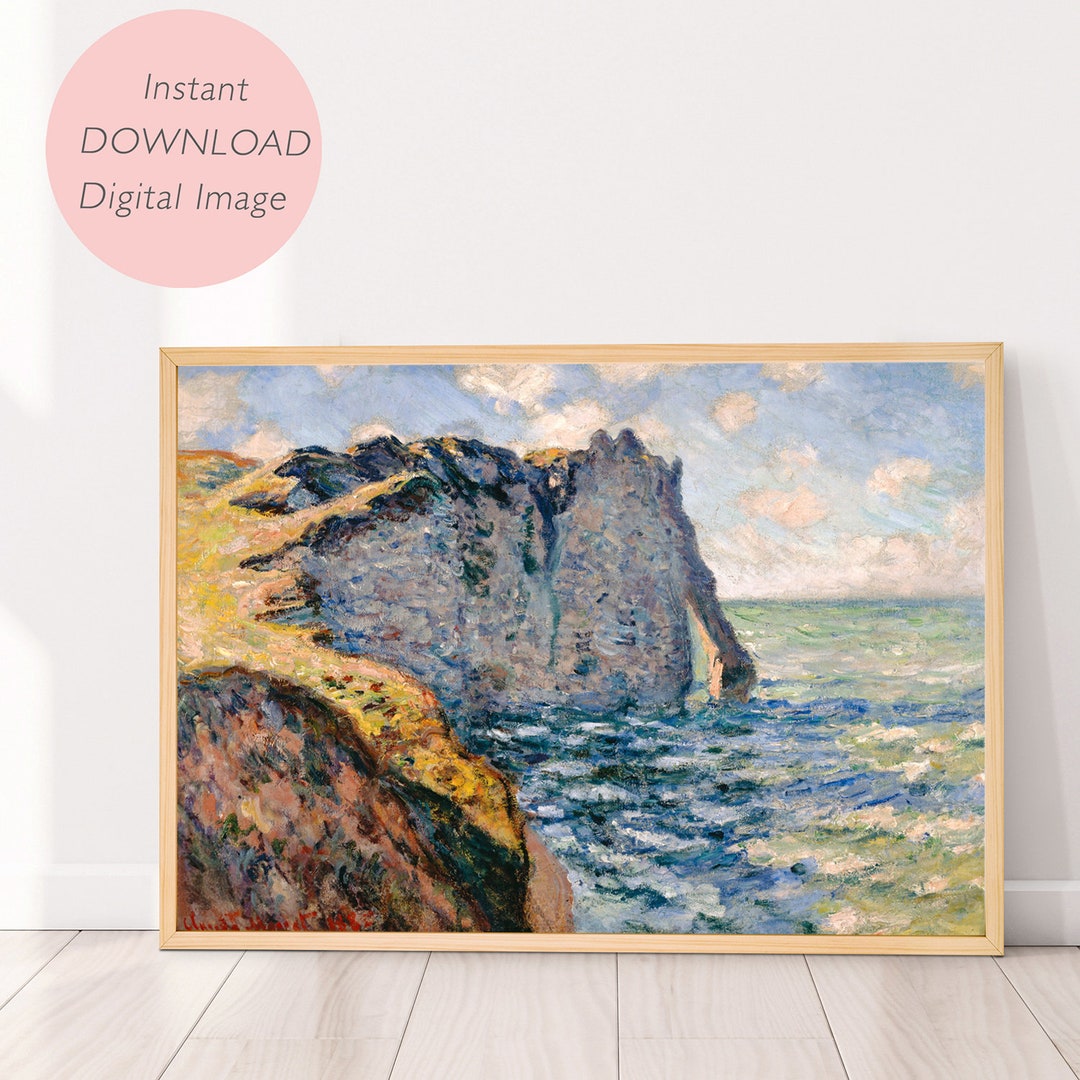 Digital Print, Claude Monet Art, Printable Wall Art, Claude Monet ...