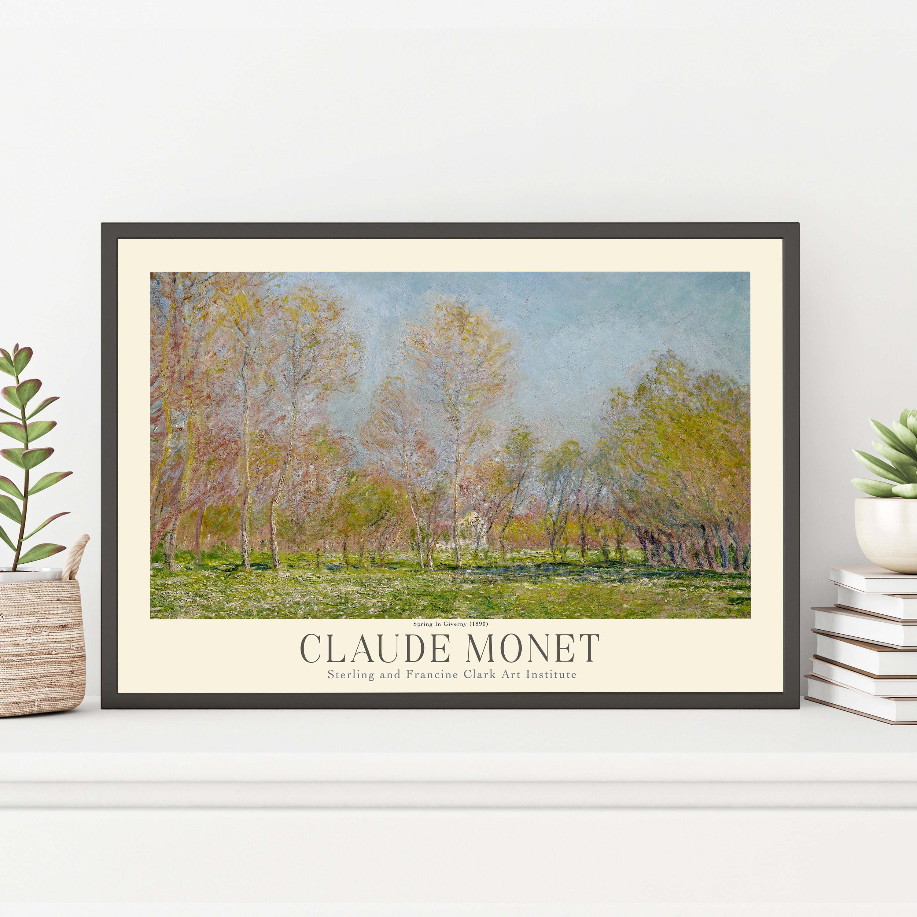 Digital Print, Claude Monet Art, Printable Wall Art, Claude Monet ...