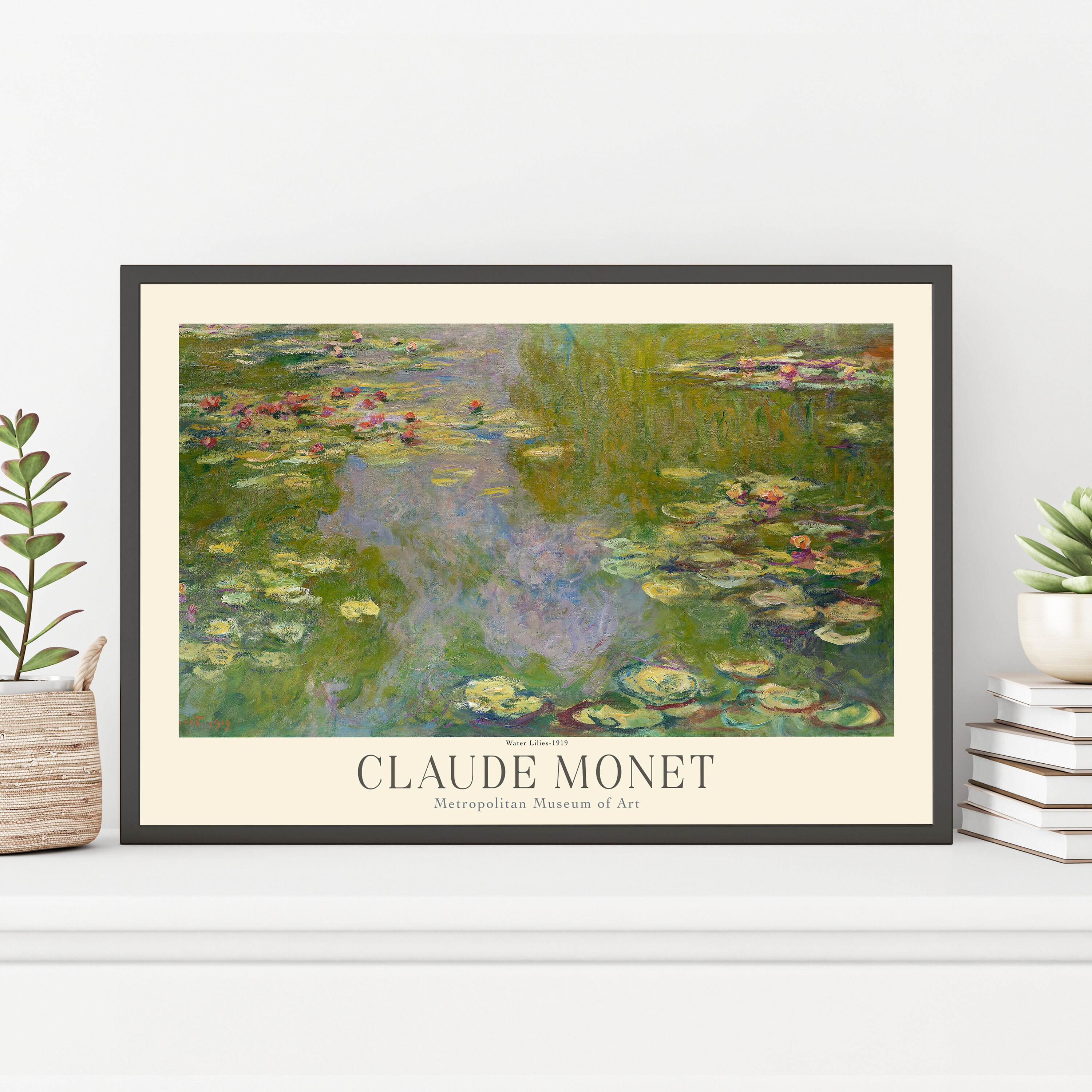 Digital Print, Claude Monet Art, Printable Wall Art, Claude Monet ...
