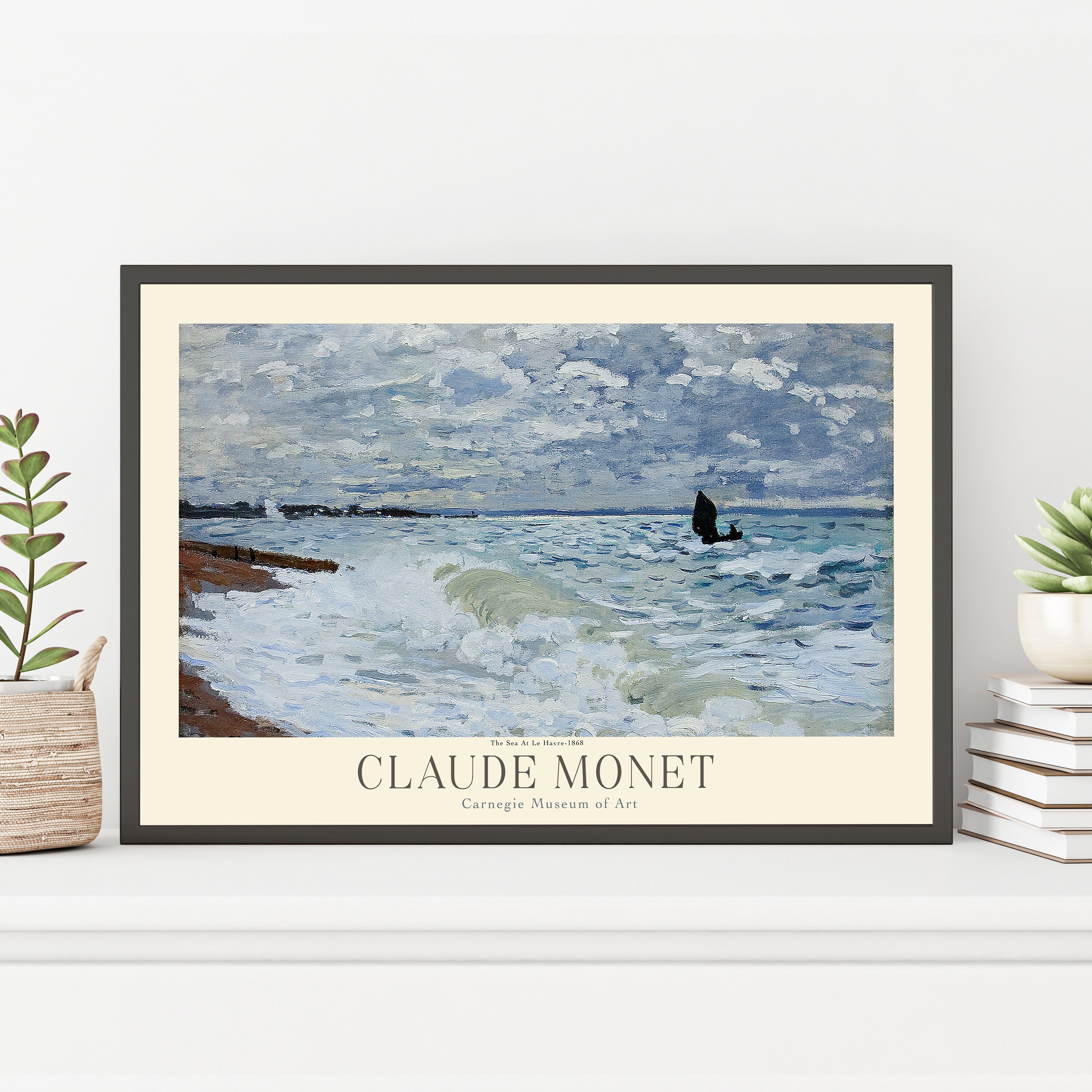 Digital Print, Claude Monet Art, Printable Wall Art, Claude Monet ...