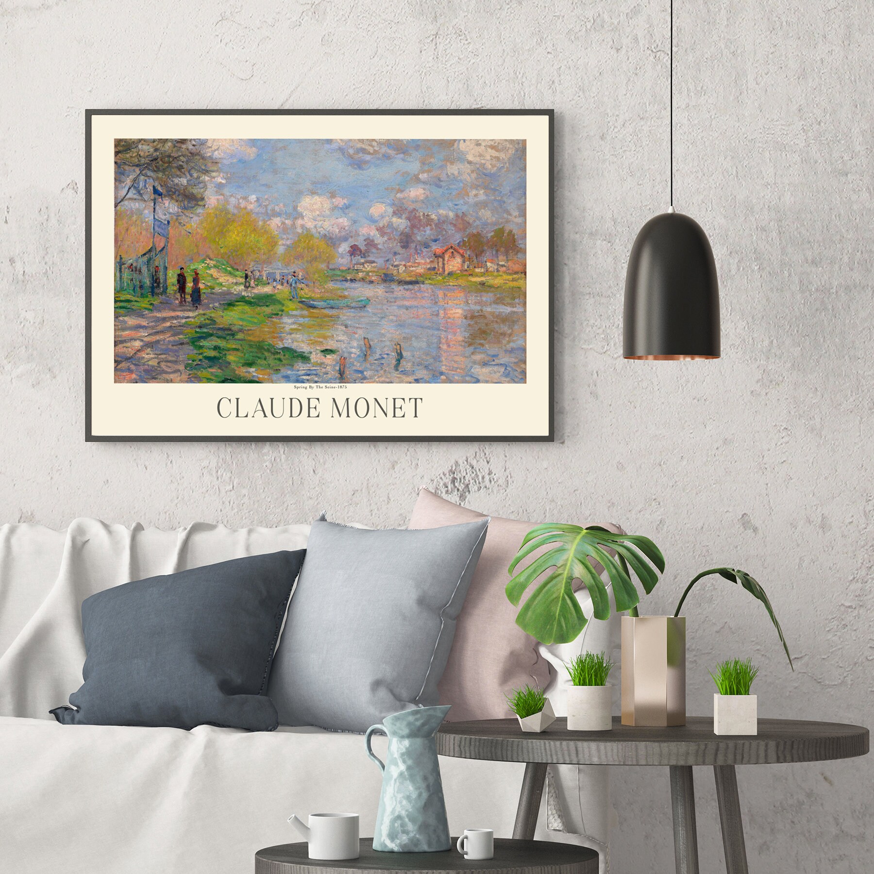 Digital Print, Claude Monet Art, Printable Wall Art, Claude Monet ...