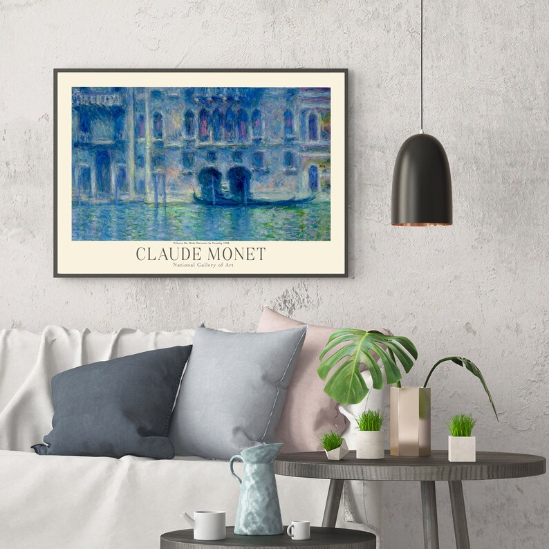 Digital Print, Claude Monet Art, Printable Wall Art, Claude Monet ...