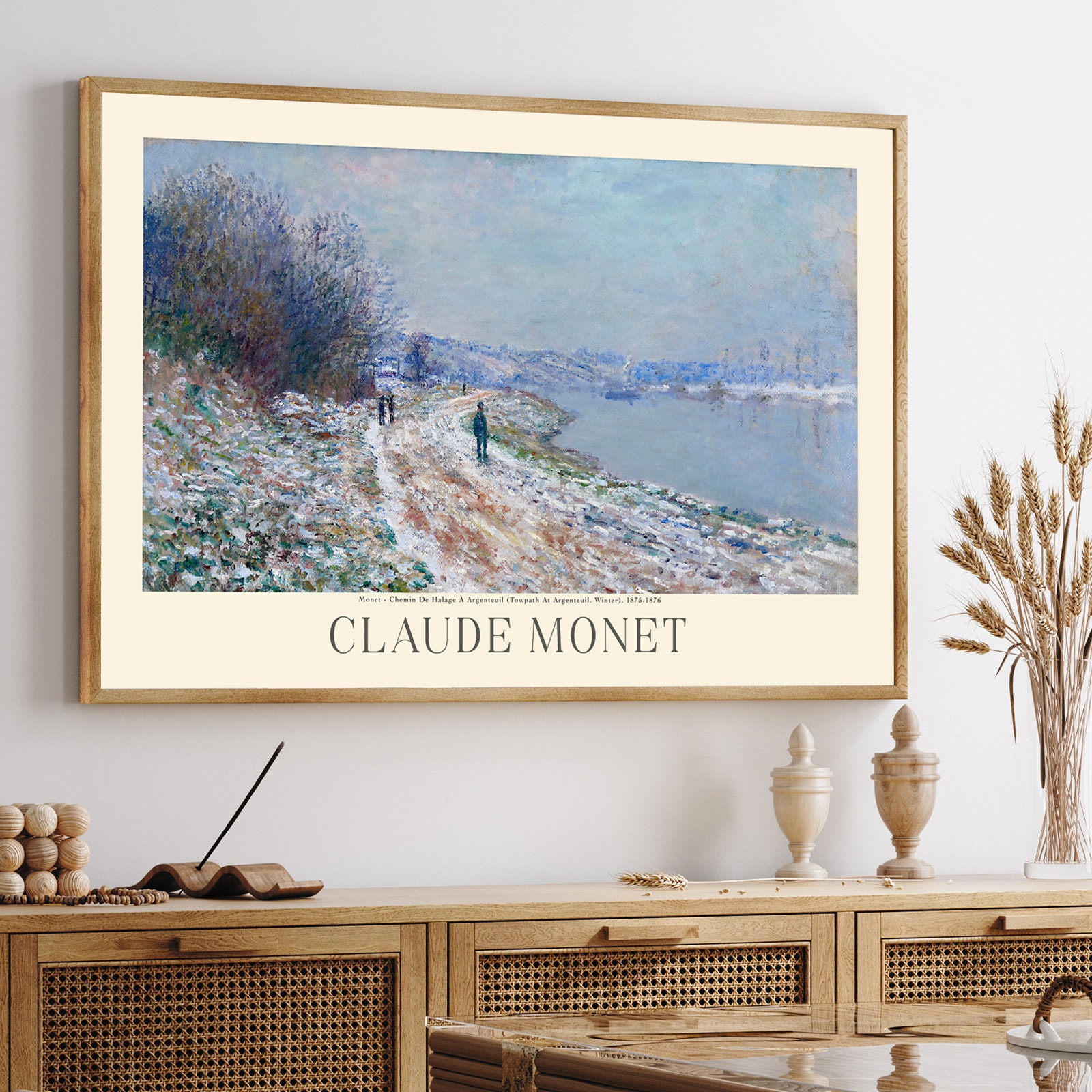 Digital Print, Claude Monet Art, Printable Wall Art, Claude Monet ...
