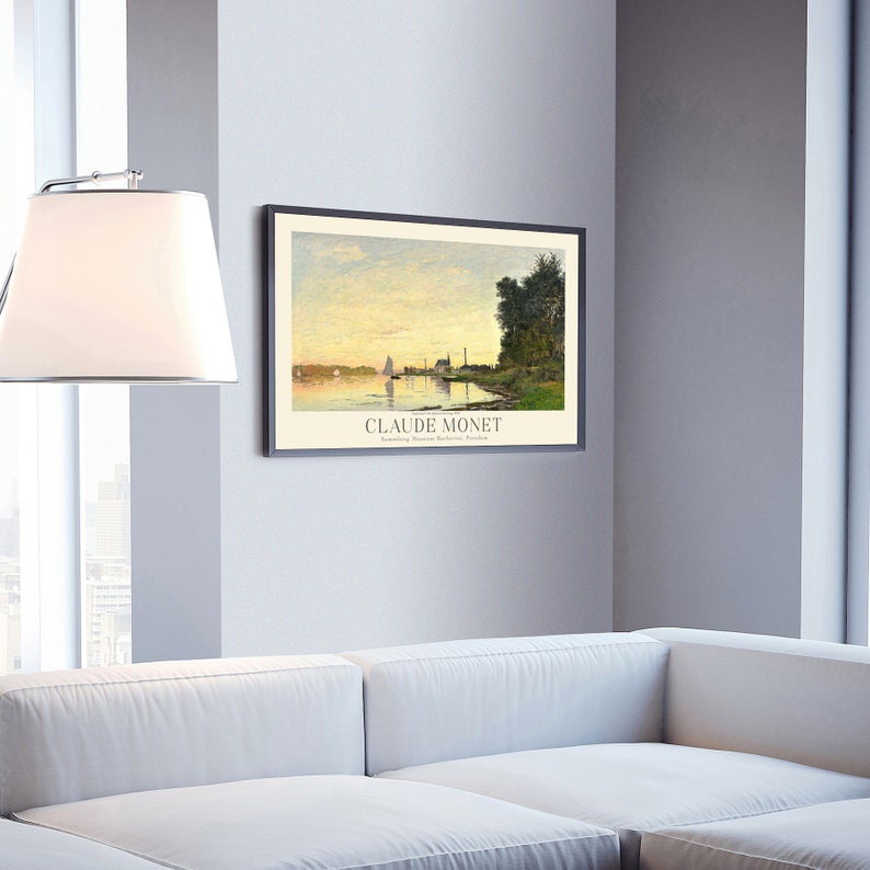 Digital Print, Claude Monet Art, Printable Wall Art, Claude Monet ...