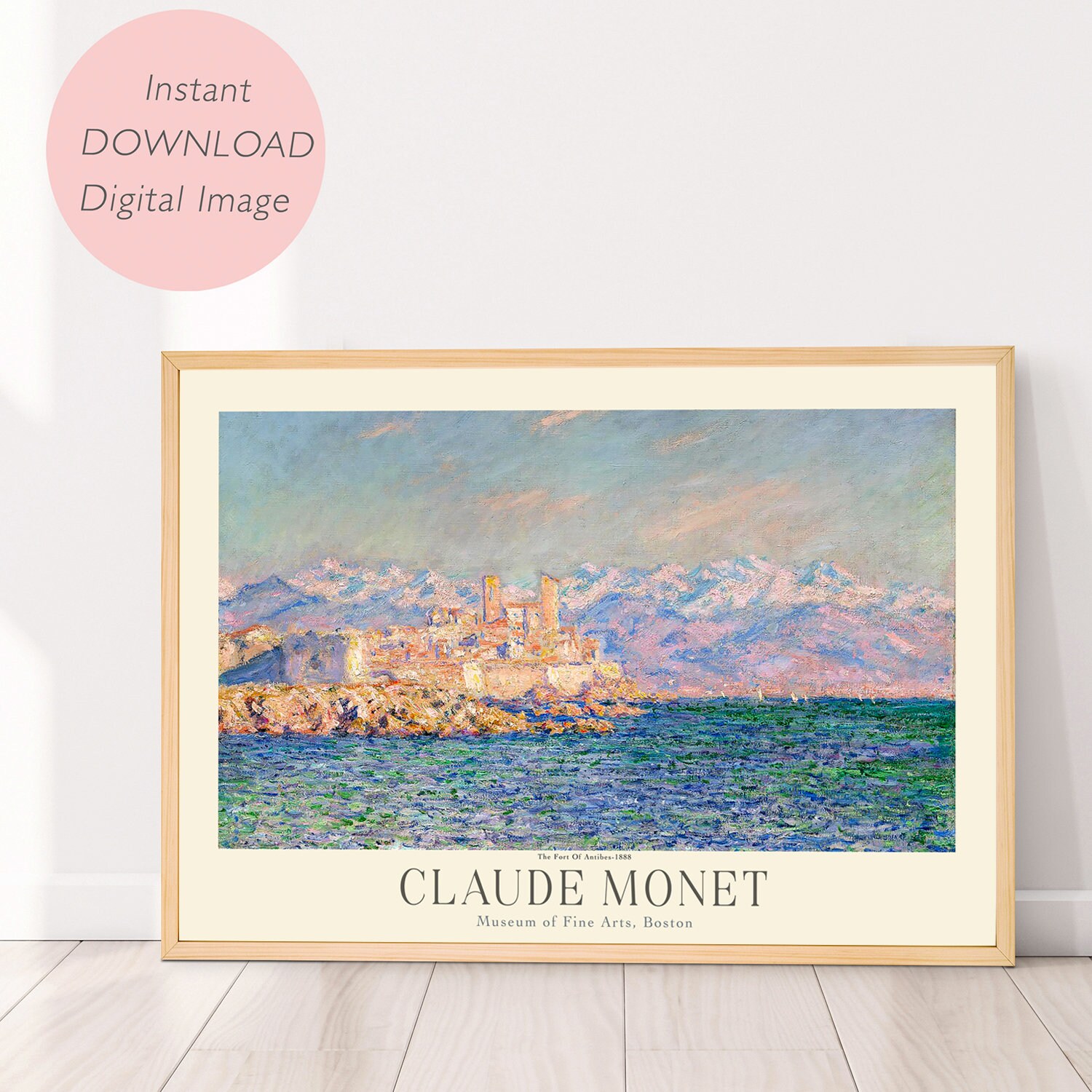 Digital Print, Claude Monet Art, Printable Wall Art, Claude Monet ...