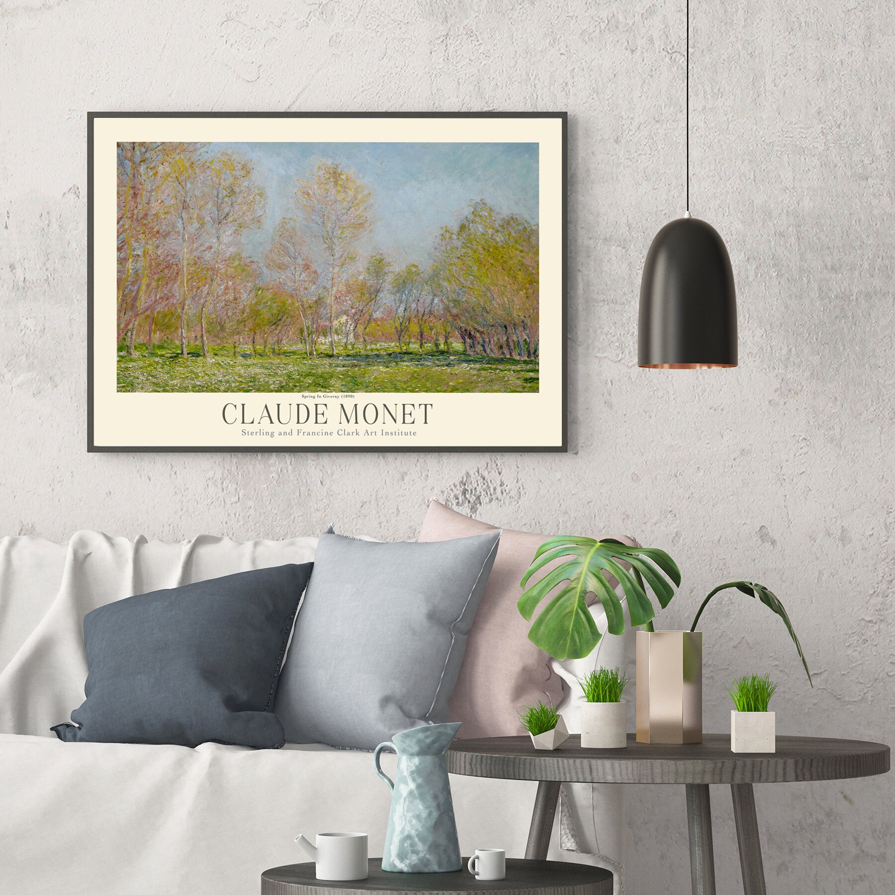 Digital Print, Claude Monet Art, Printable Wall Art, Claude Monet ...