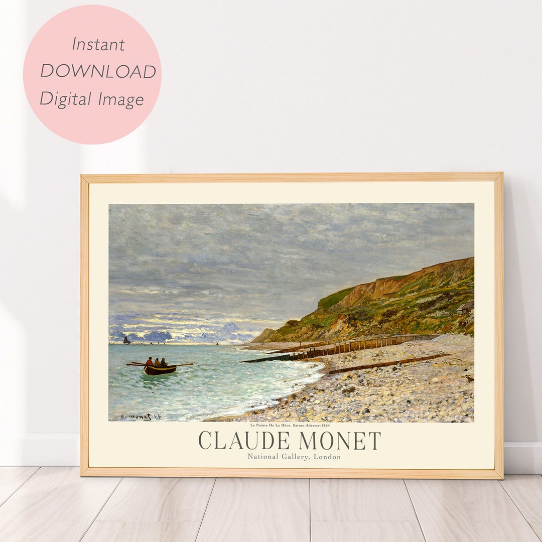 Digital Print, Claude Monet Art, Printable Wall Art, Claude Monet ...