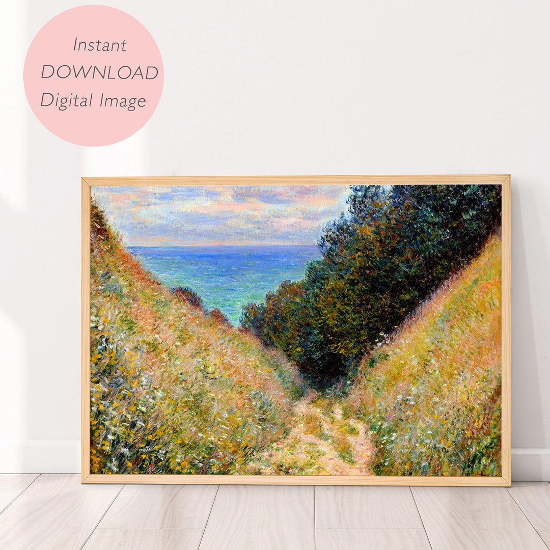 Digital Print, Claude Monet Art, Printable Wall Art, Claude Monet ...