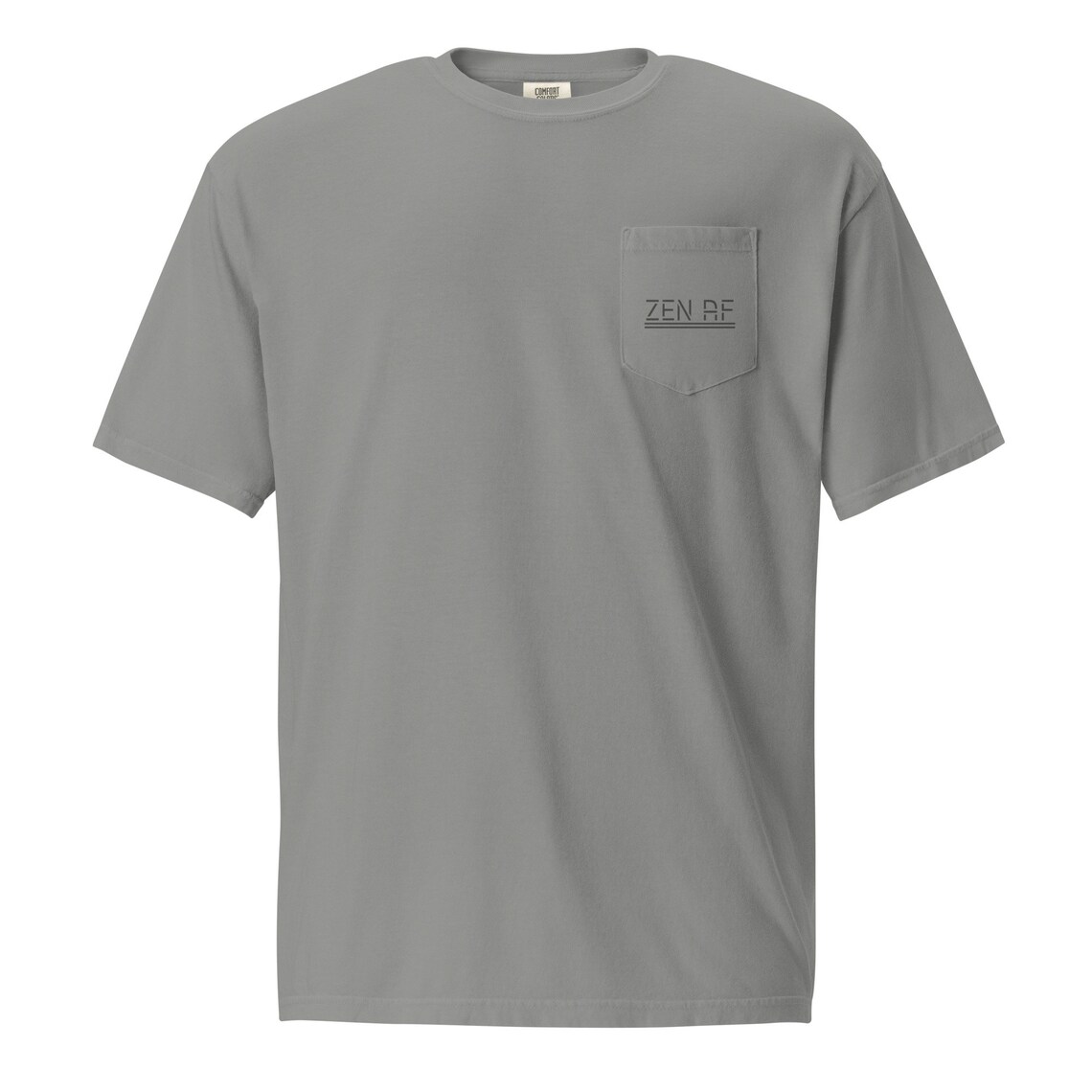 Zen AF Pocket Tee - Etsy