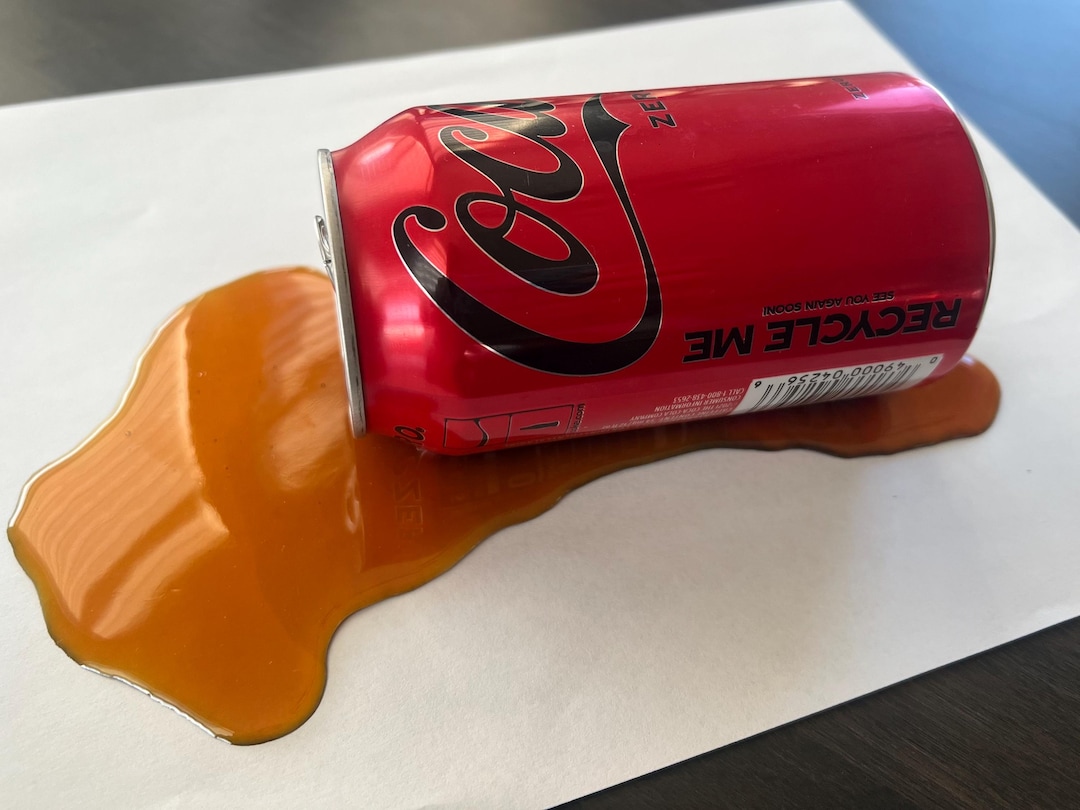 Coke Zero Soda Spill - Etsy