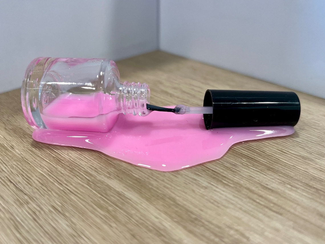 Spilled Nail Polish Prank in Pink - Etsy