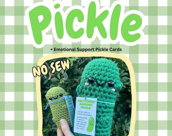 NO SEW Worry Worm Crochet Pattern Instant Download PDF Quote Cards ...