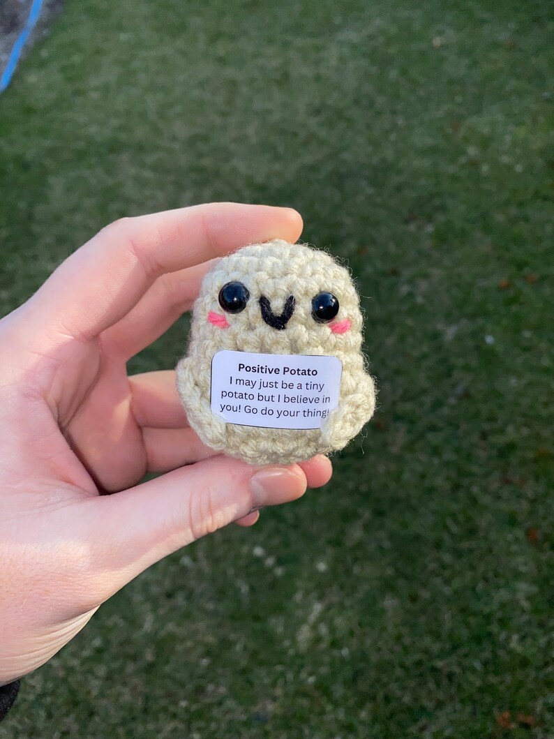 NO SEW Positive Potato Crochet Pattern With 4x Options of - Etsy