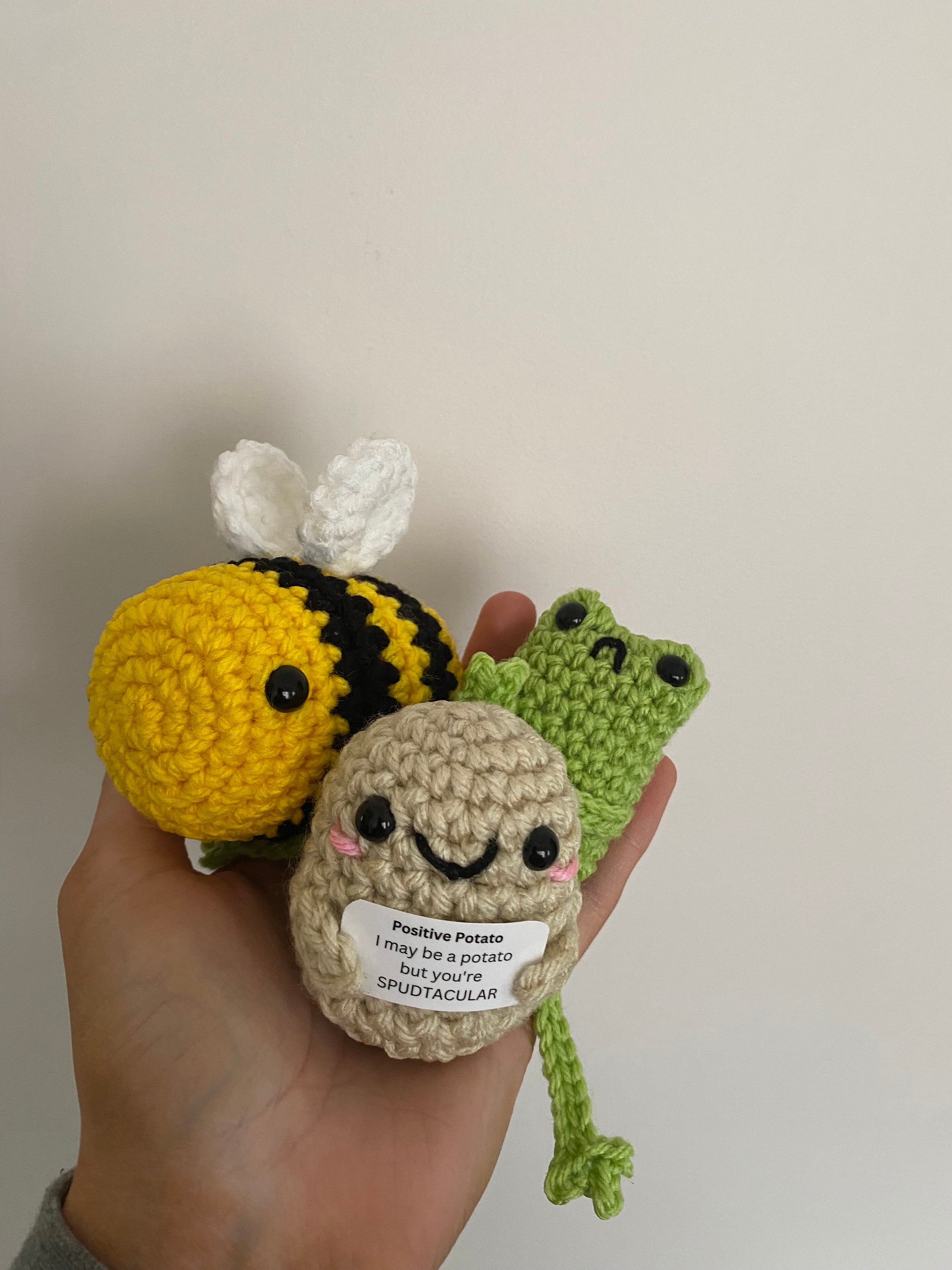 No Sew Crochet Spud Pattern – Beginner Friendly (instant Download PDF ...