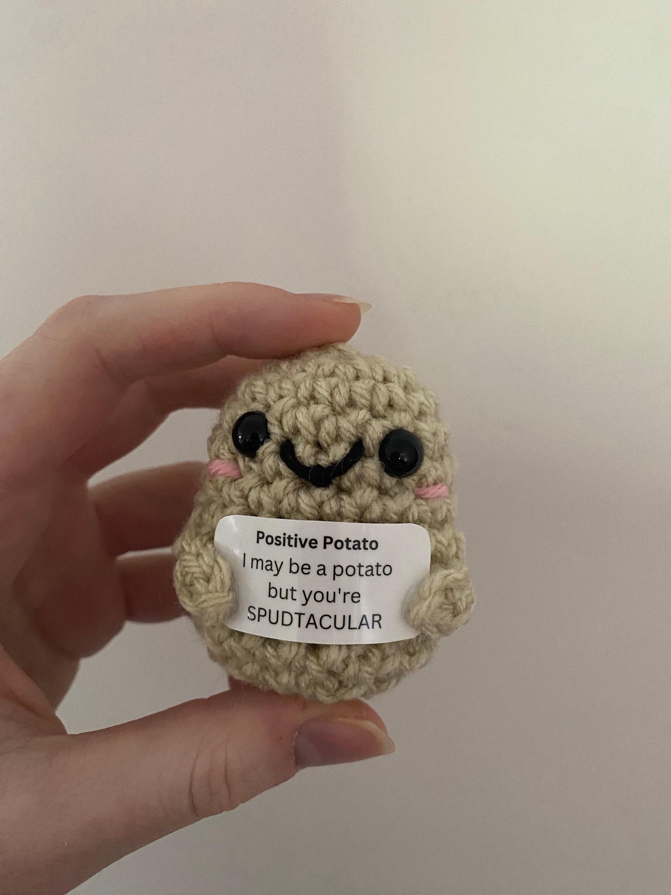 No Sew Crochet Spud Pattern – Beginner Friendly (instant Download PDF ...