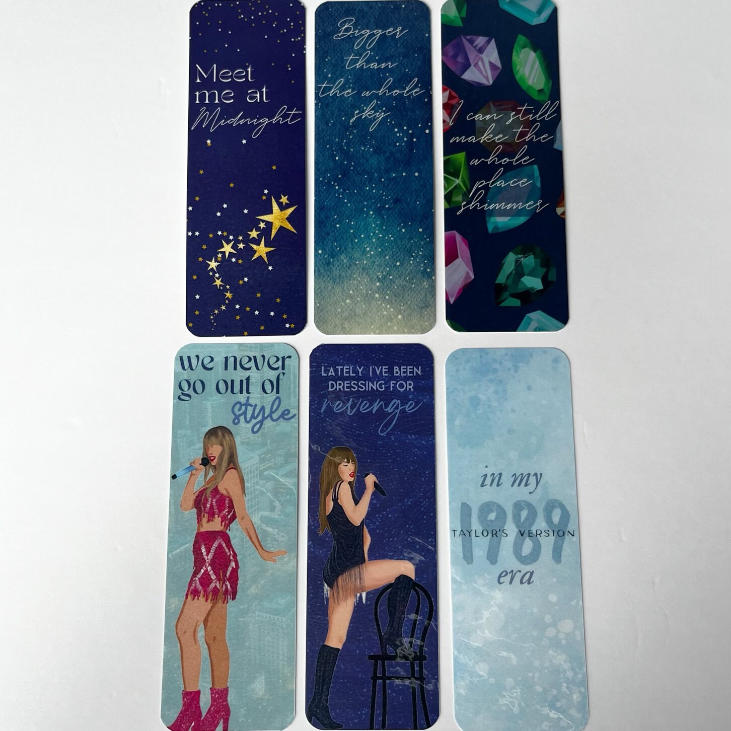 Taylor Bookmarks - taylor version - The Eras Tour - Midnights - Book ...