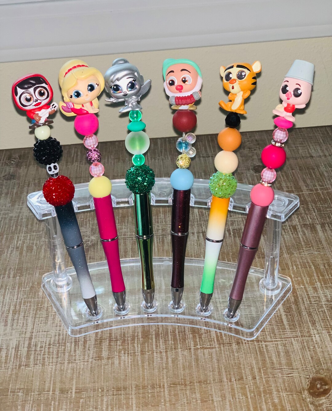 Disney Character Inspired Pens W/ Disney Doorable - Etsy