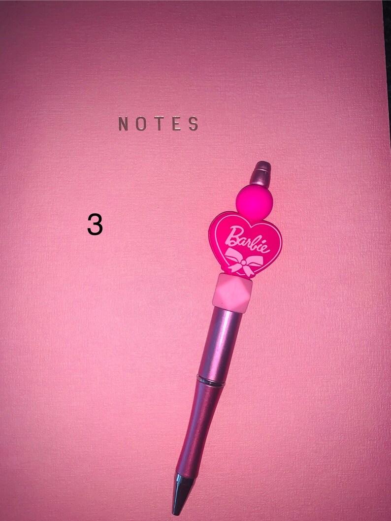 Barbie Inspired Beaded Focal Pens - Etsy