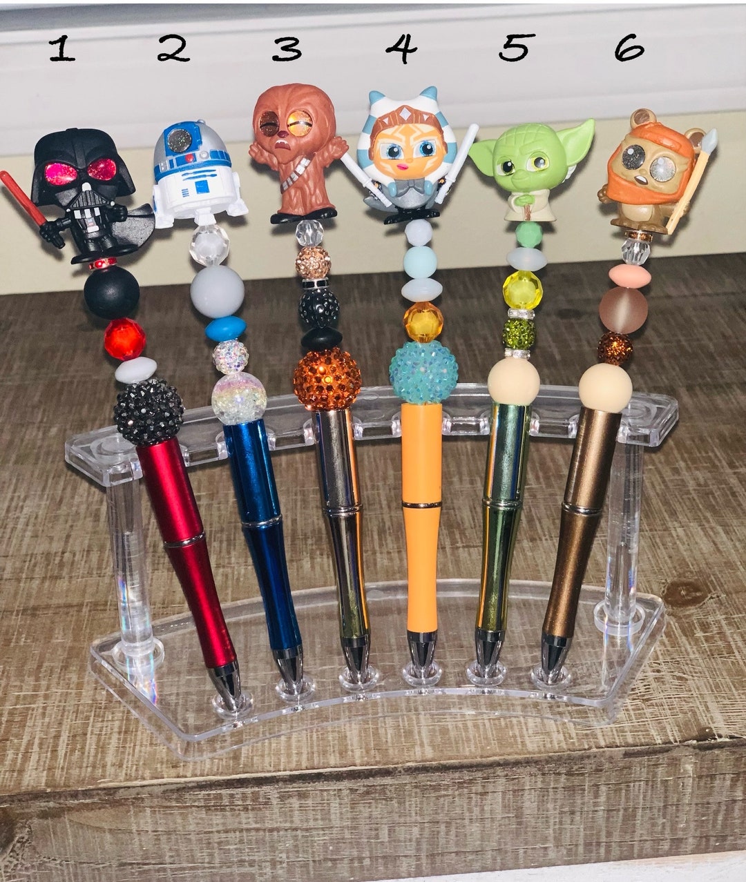 Star Wars Inspired Pens W/ Doorable - Etsy