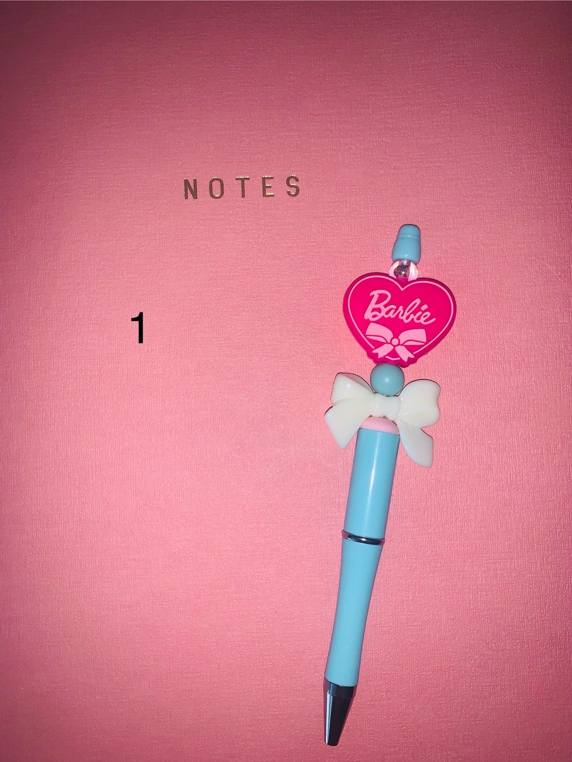 Barbie Inspired Beaded Focal Pens - Etsy