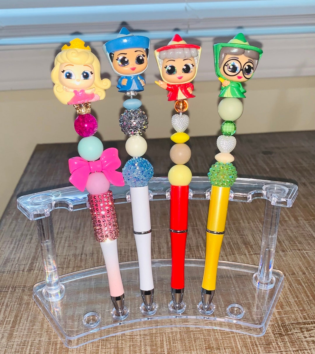Sleeping Beauty Inspired Pens W/ Disney Doorable - Etsy