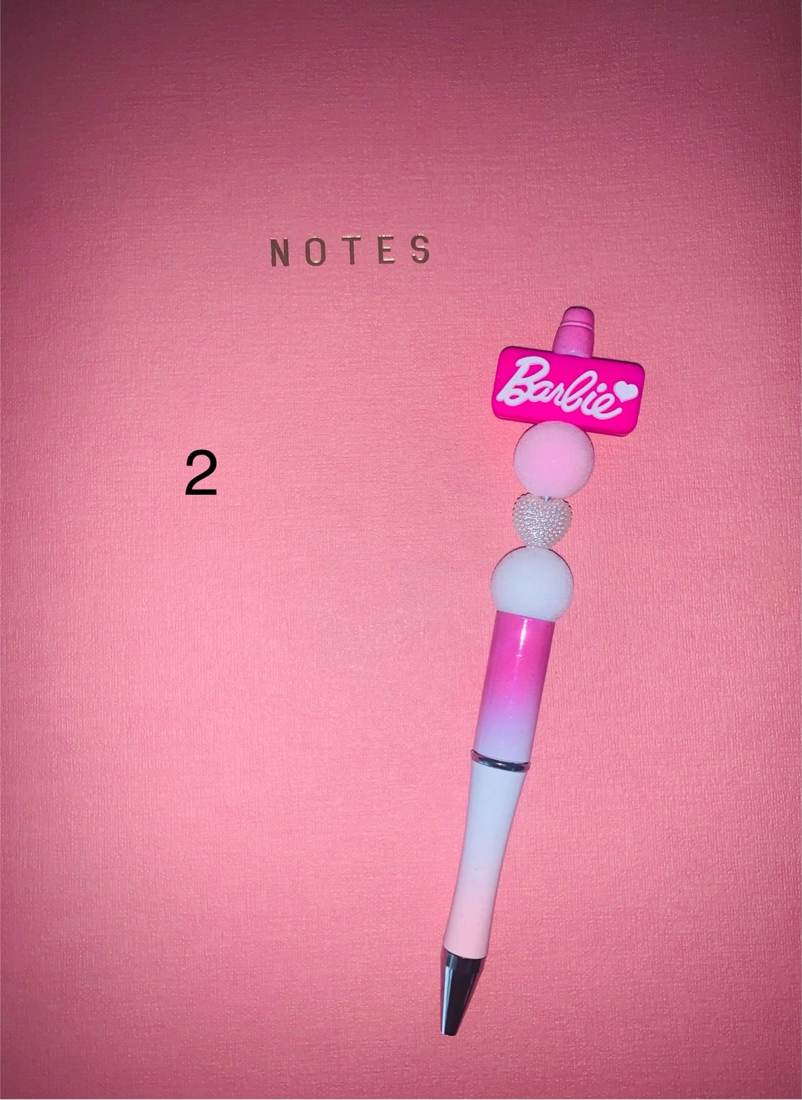 Barbie Inspired Beaded Focal Pens - Etsy