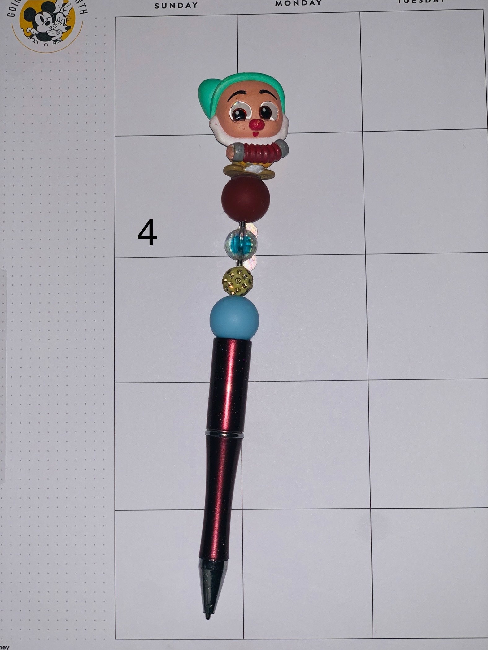 Disney Character Inspired Pens W/ Disney Doorable - Etsy