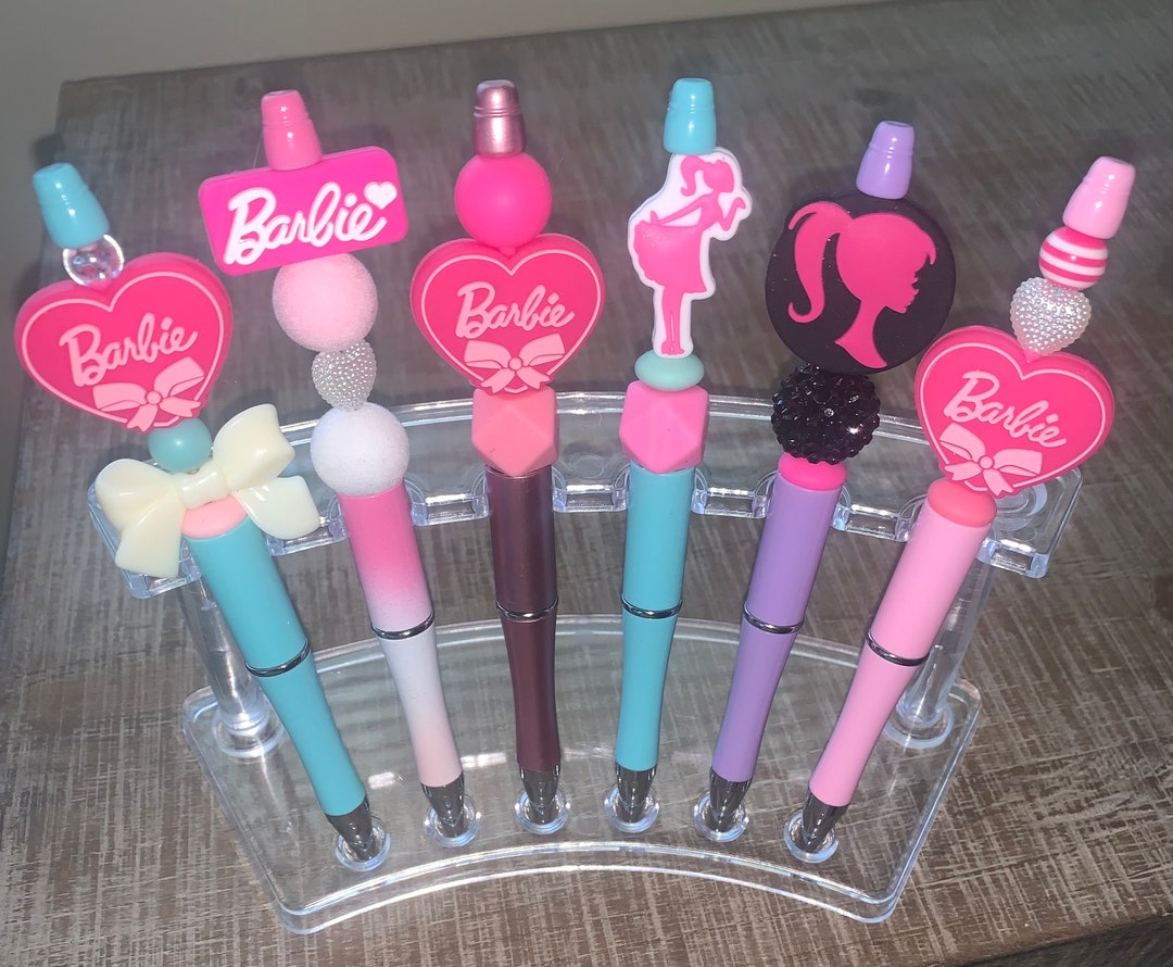 Barbie Inspired Beaded Focal Pens - Etsy