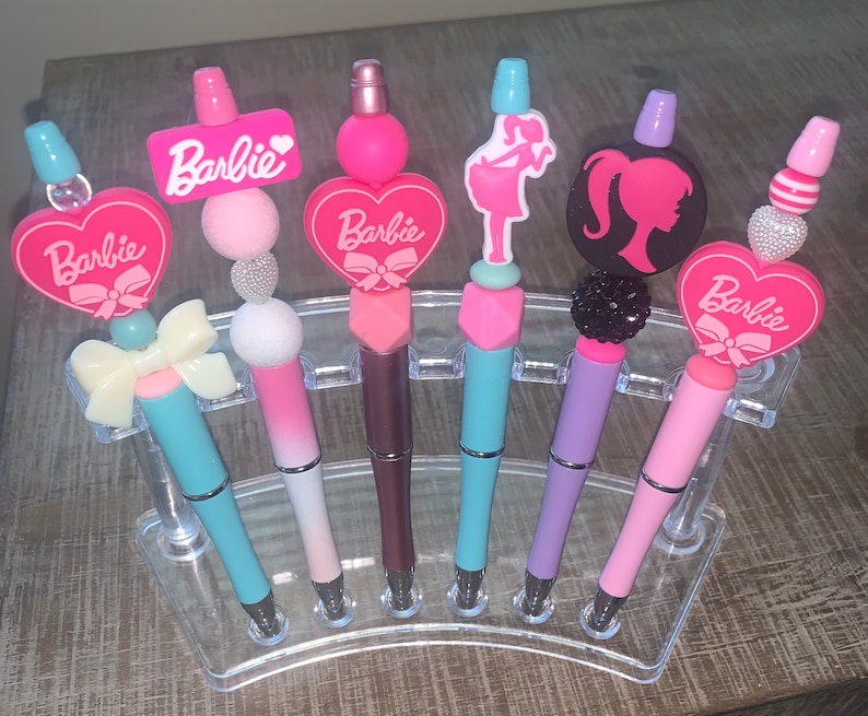 Barbie Inspired Beaded Focal Pens - Etsy