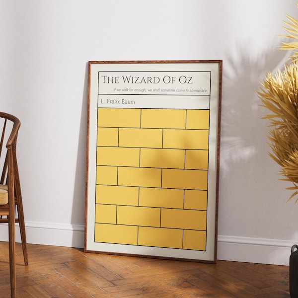Wizard of Oz Posters - Etsy