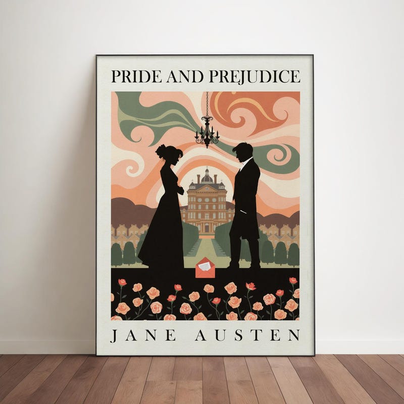 Jane Austen Poster - Etsy