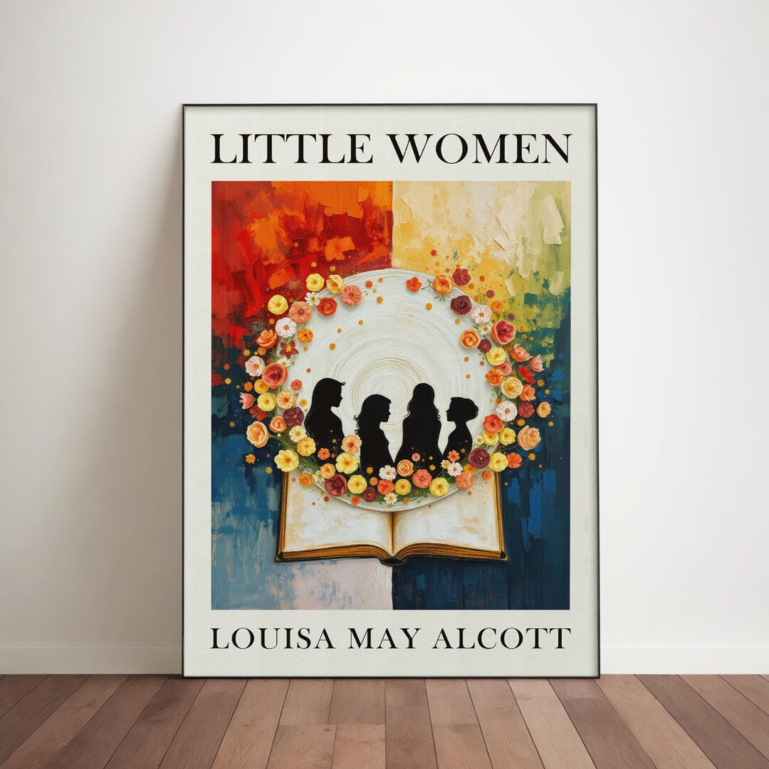 Little Women Poster: Louisa May Alcott Classic Novel Matte Print - Etsy